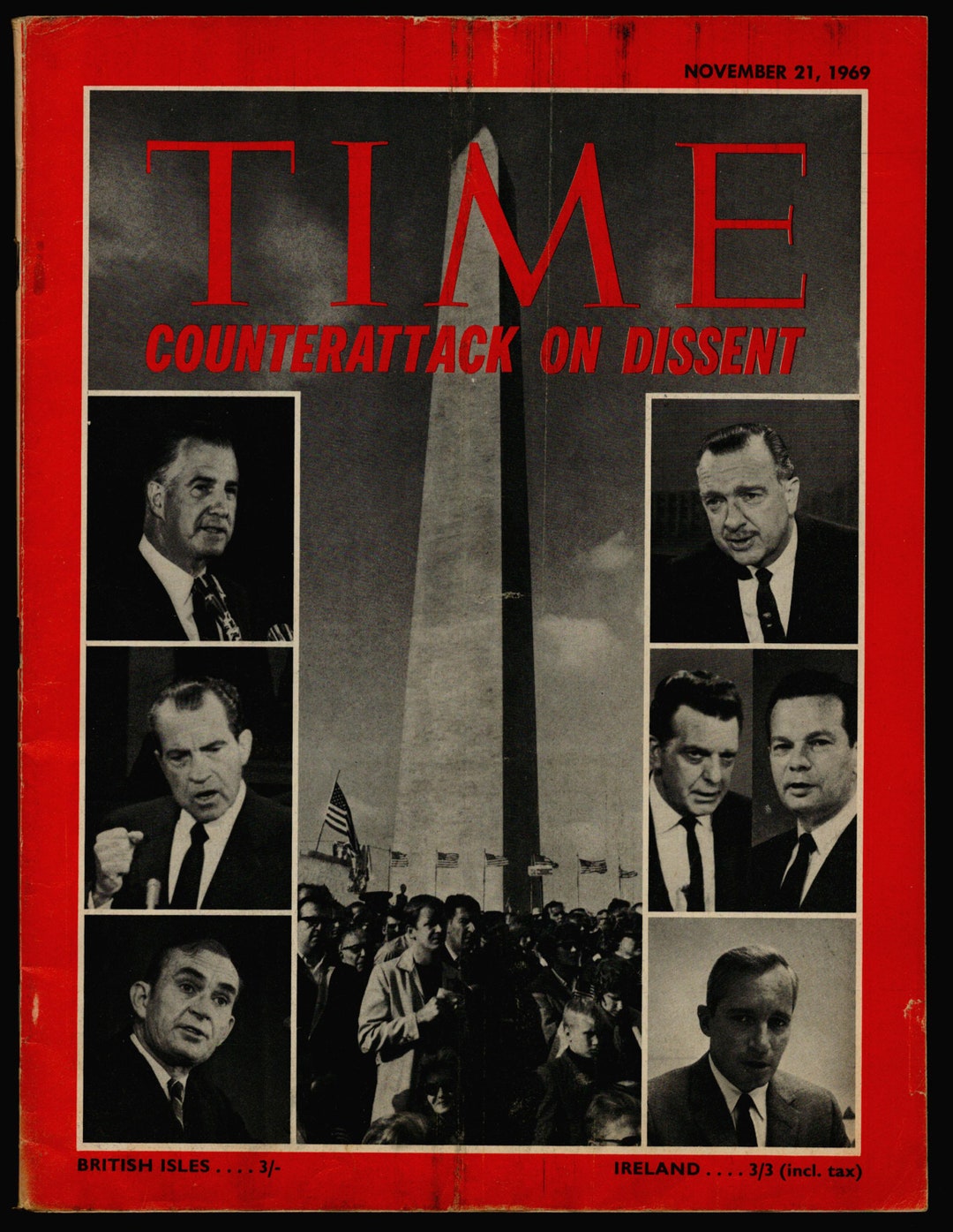 Time Magazine Nov 1969 Bundle of X 2 Copies - Etsy