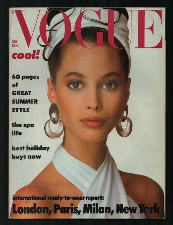 Vintage Vogue Magazine Cover