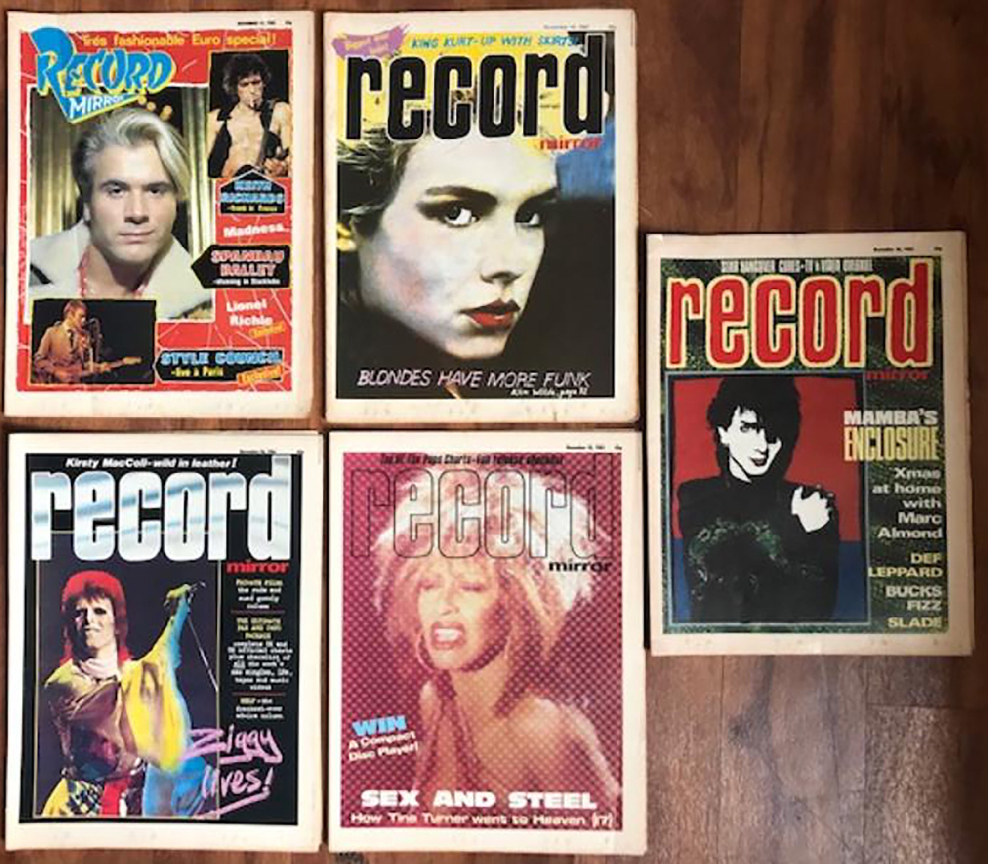 Record Mirror Lot X 11 1983 UK British Original Vintage Music - Etsy UK