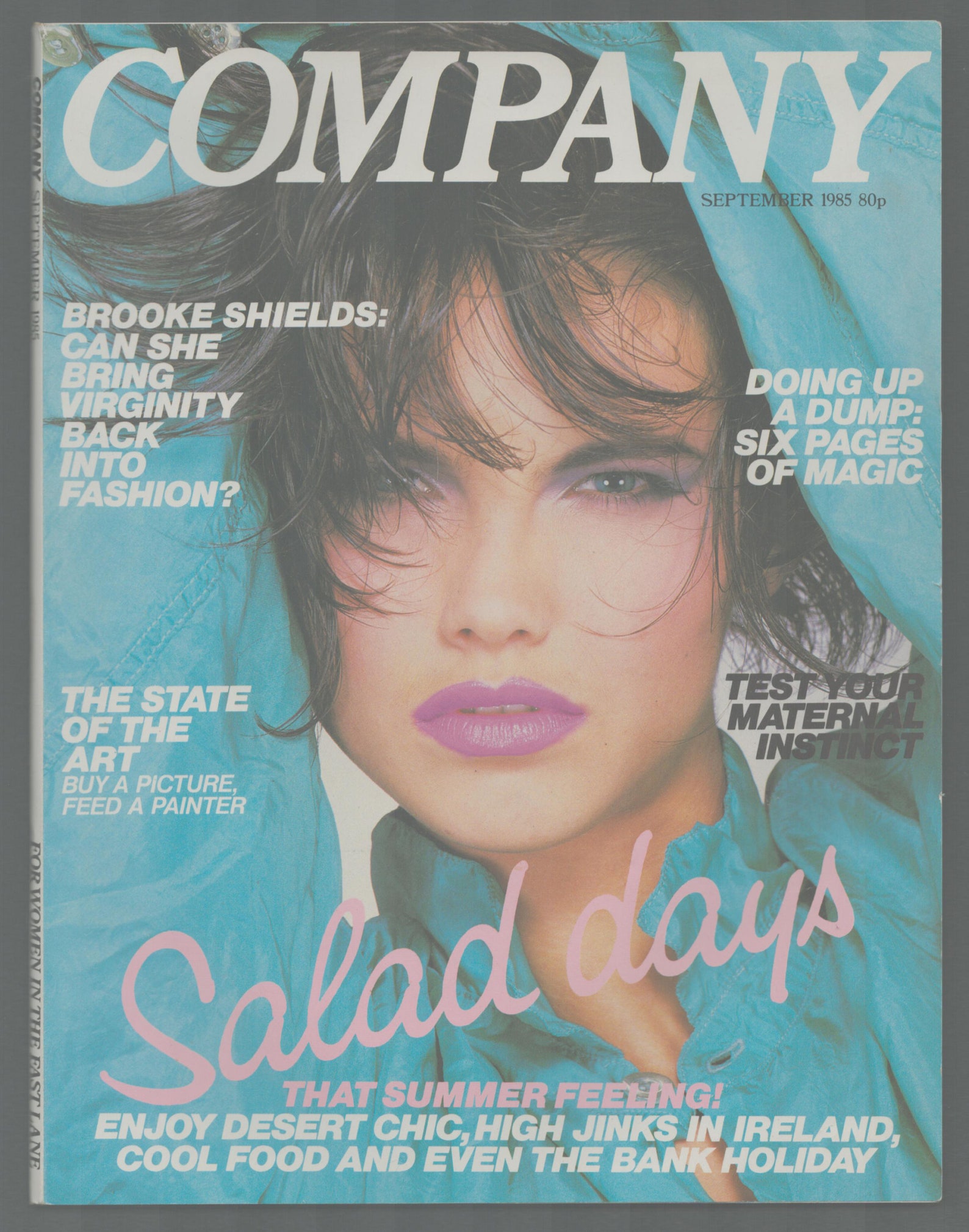 Company Sept 1985 UK British Original Vintage Fashion Magazine - Etsy