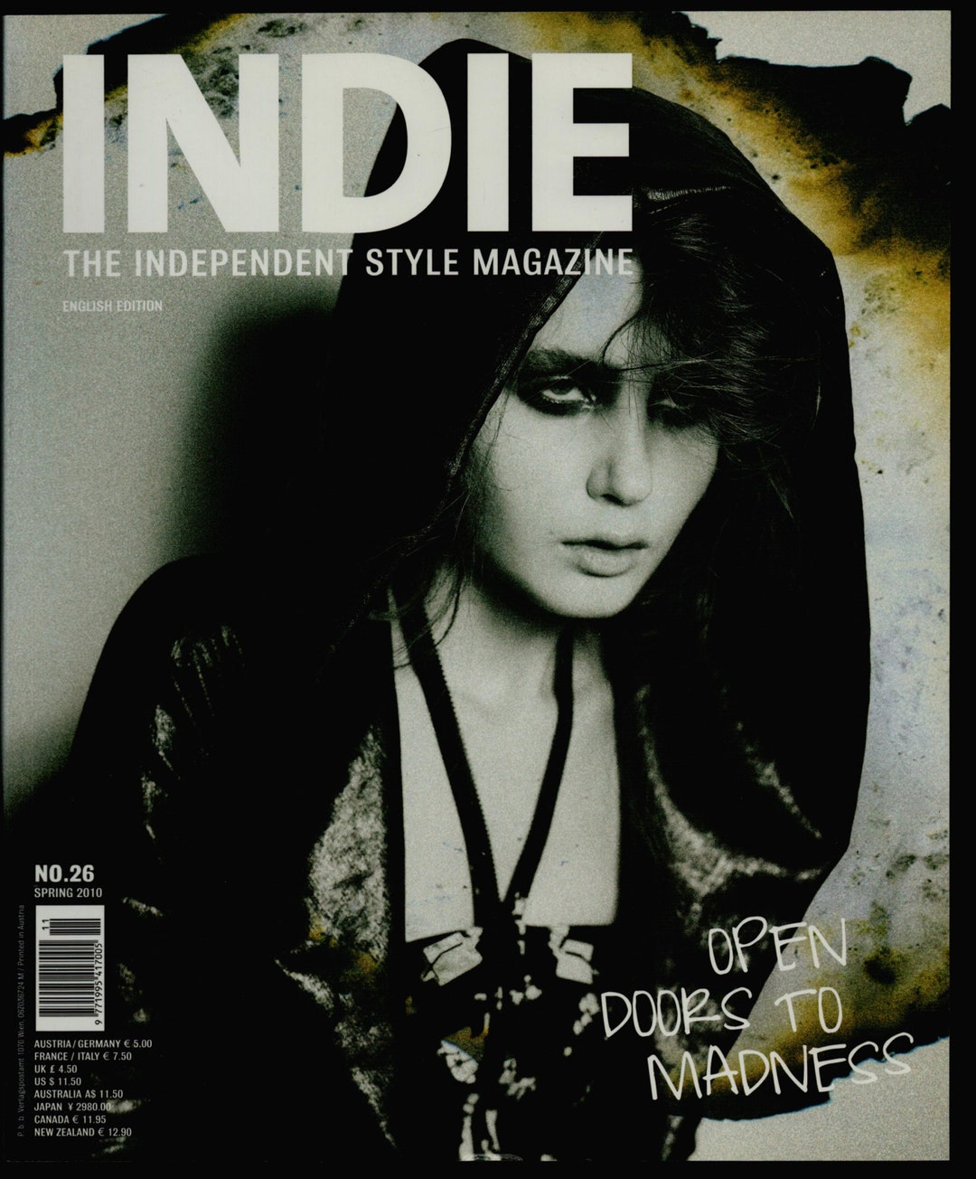 Indie Austrian Fashion Magazine No 26 Spring 2010 English Edition - Etsy