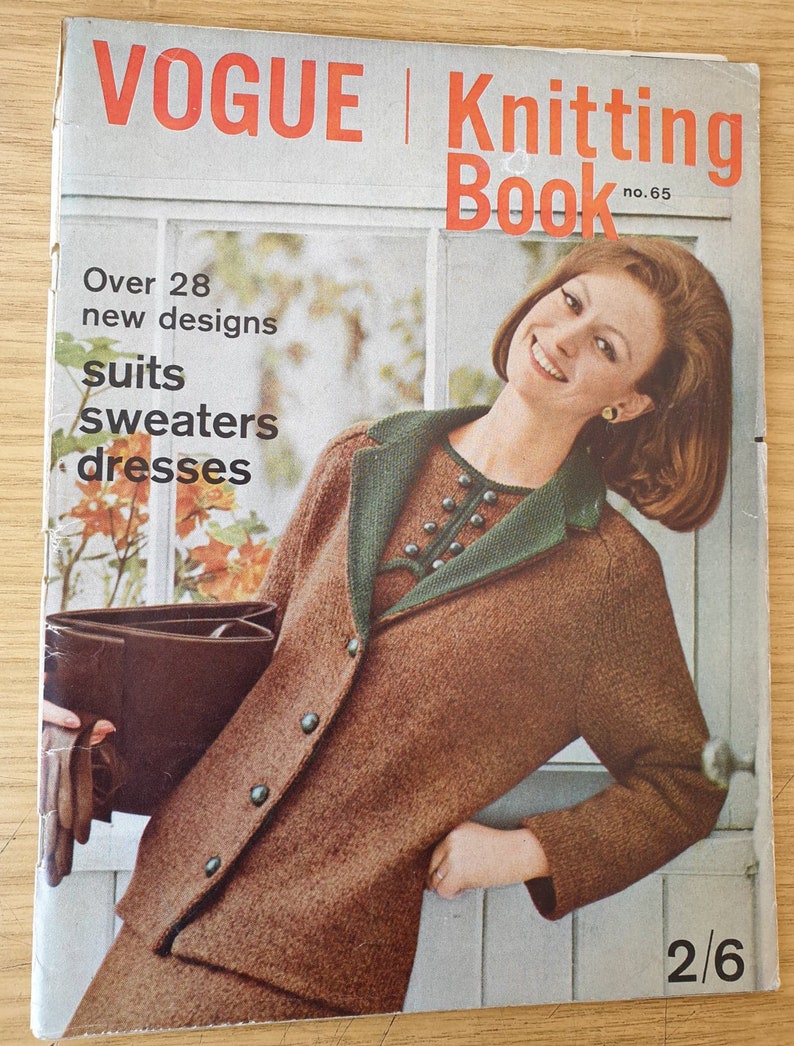 Vogue Knitting Book No 65 1964 Original Vintagefashion | Etsy