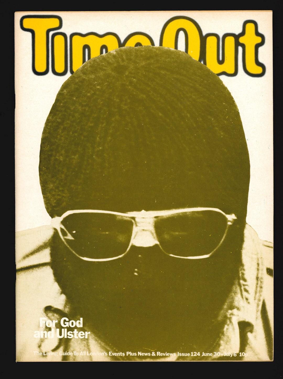 Time Out Issue 124 June 30-july 6 1972 London Original Vintage Magazine ...