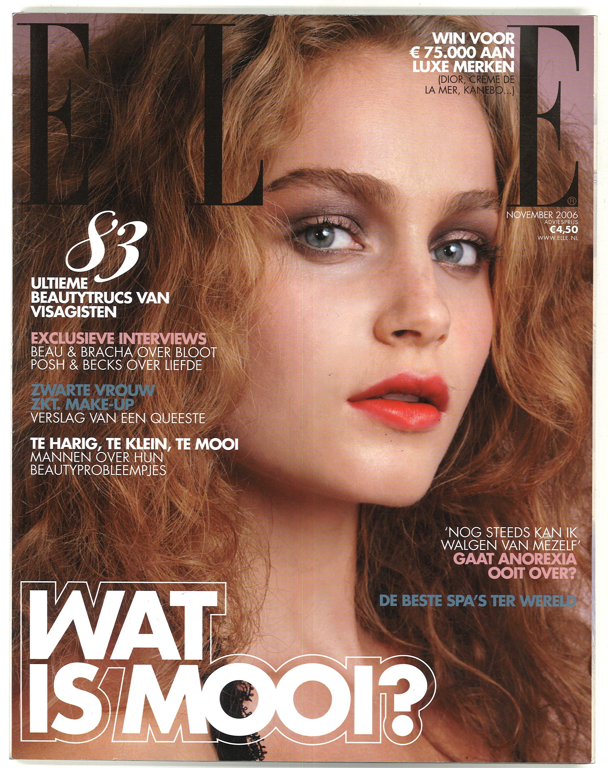 Elle Dutch Nov 2006 Foreign Original Vintage Fashion Magazine | Etsy