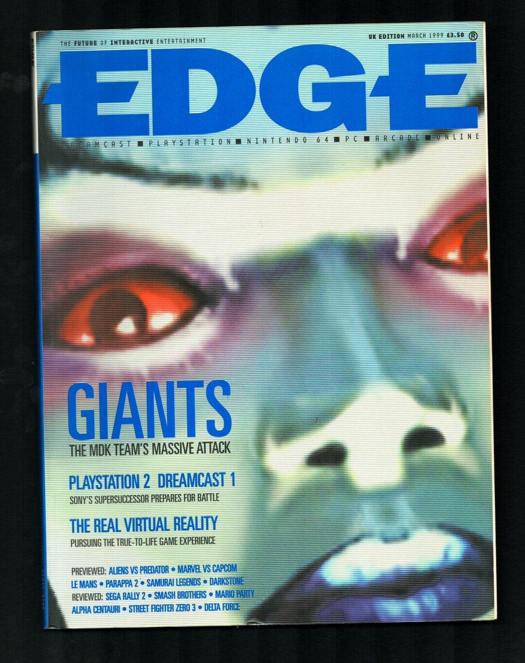 Edge March 1999 Multi-format Video Game Magazine - Etsy