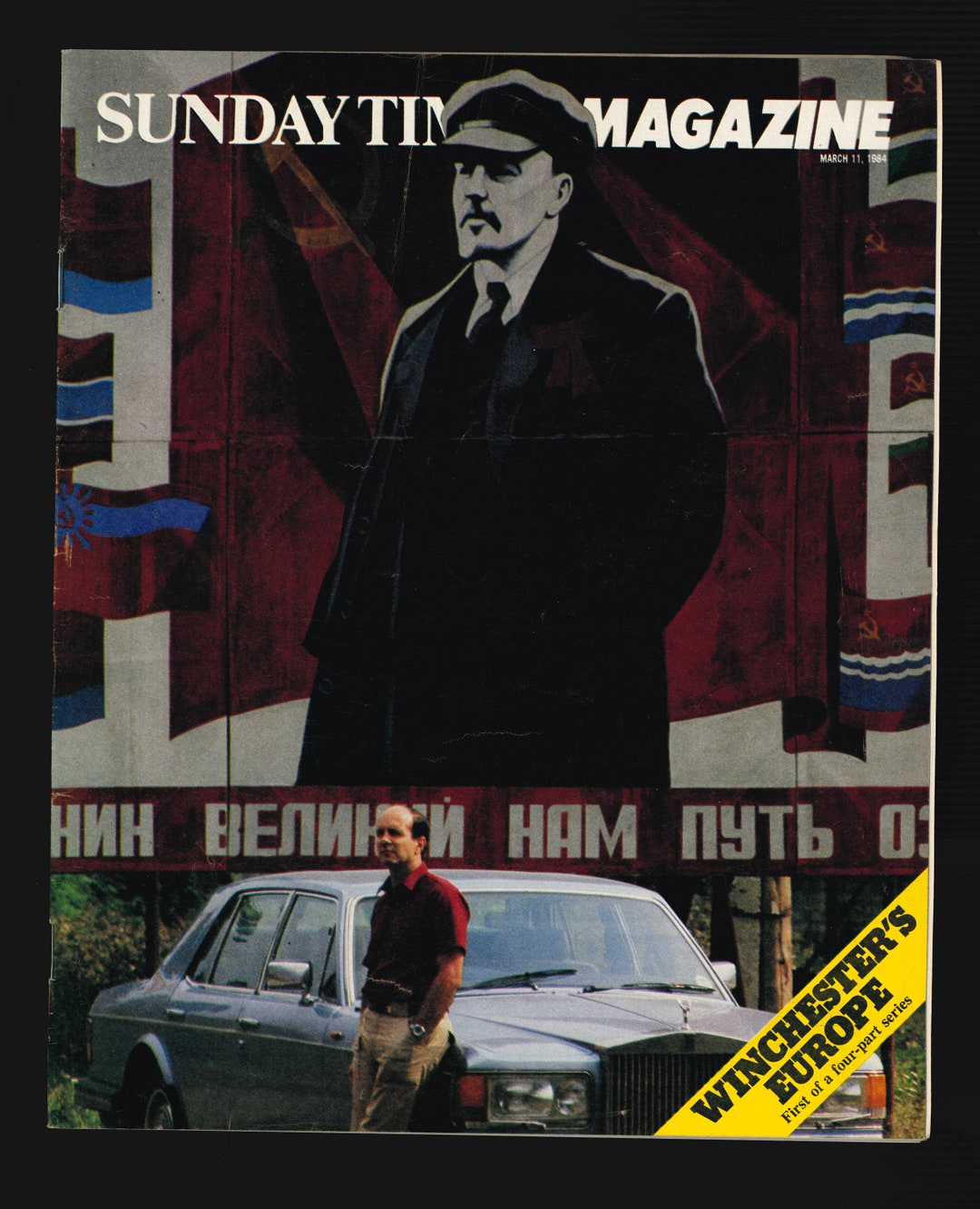 Sunday Times Supplement Magazine March 11 1984 Simon Winchester Cover ...