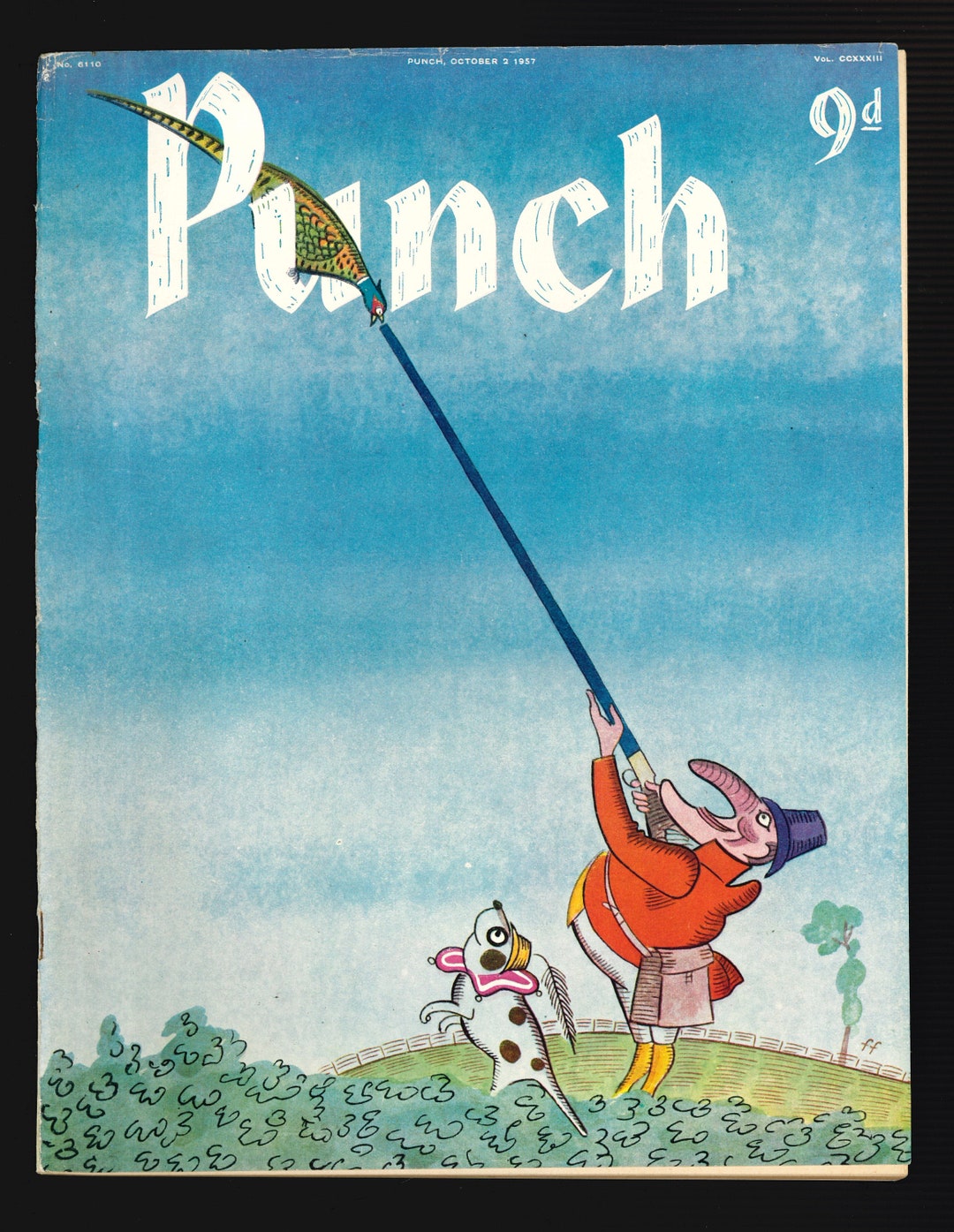 Punch Oct 1957 Bundle of 5 Copies Vintage Original Satire Magazine - Etsy