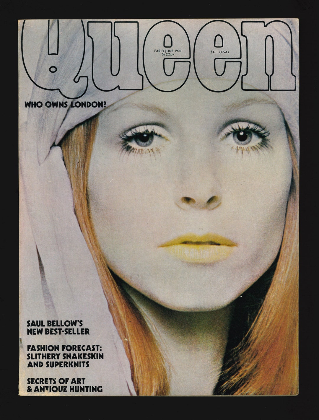 Queen Magazine Early June 1970 Original Vintage Fashion Magazine - Etsy