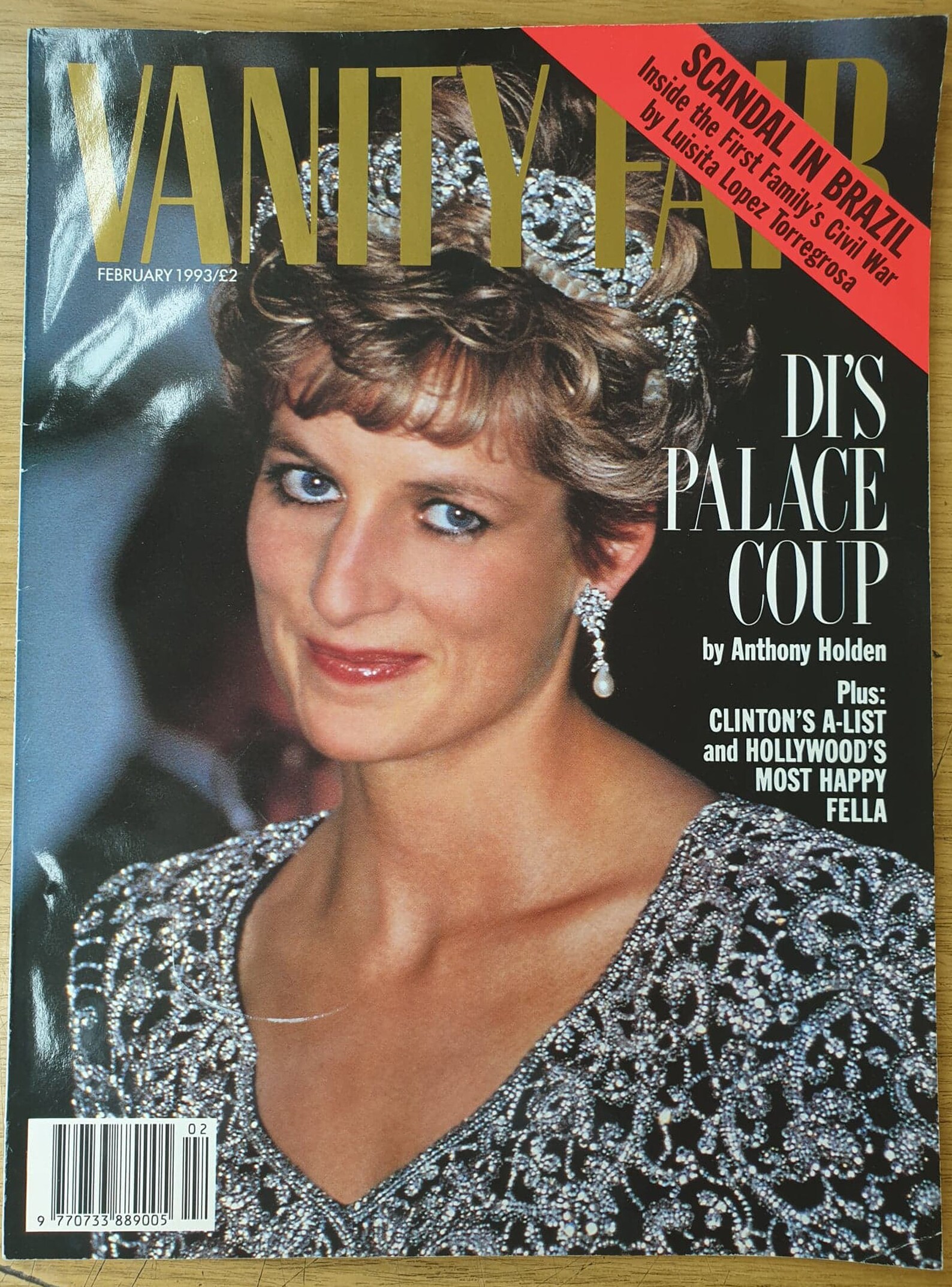 Vanity Fair Feb 1993 UK British Original Vintage Fashion | Etsy