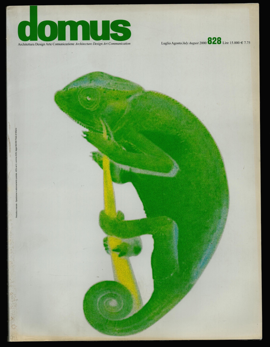 Domus No 828 July / Aug 2000 Italian Architecture Magazine English Text ...