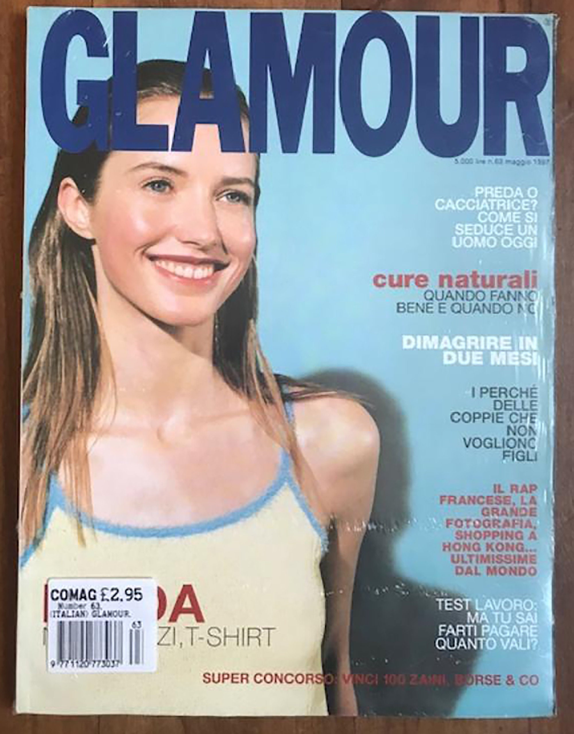 Glamour No 63 Italian May 1997 Original Foreign Vintage Fashion ...