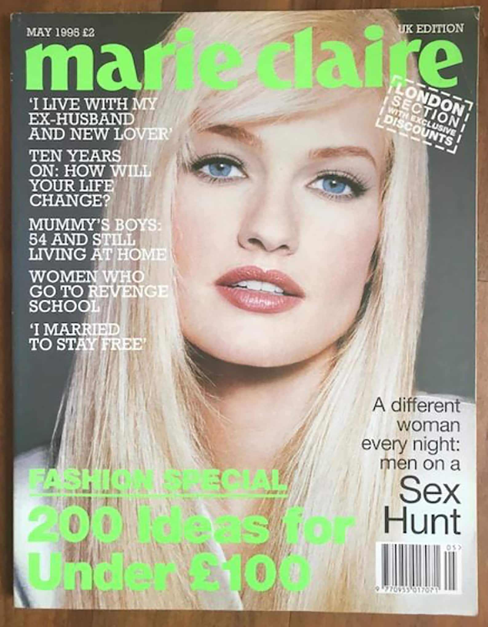Marie Claire UK Edition May 1995 Original Vintage Fashion - Etsy UK