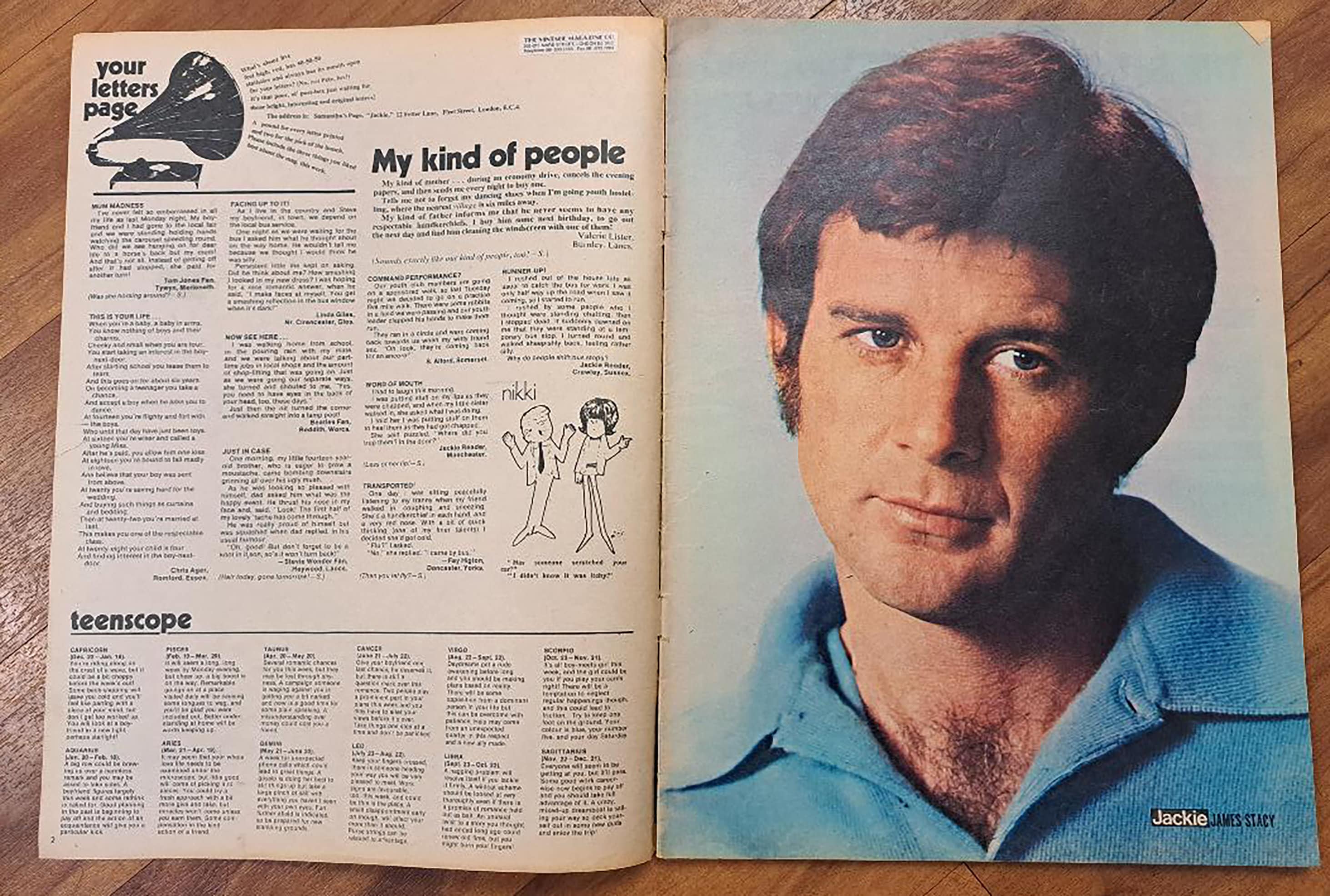 Jackie No 289 July 18 1969 Original Vintage Magazine Leonard Whiting - Etsy