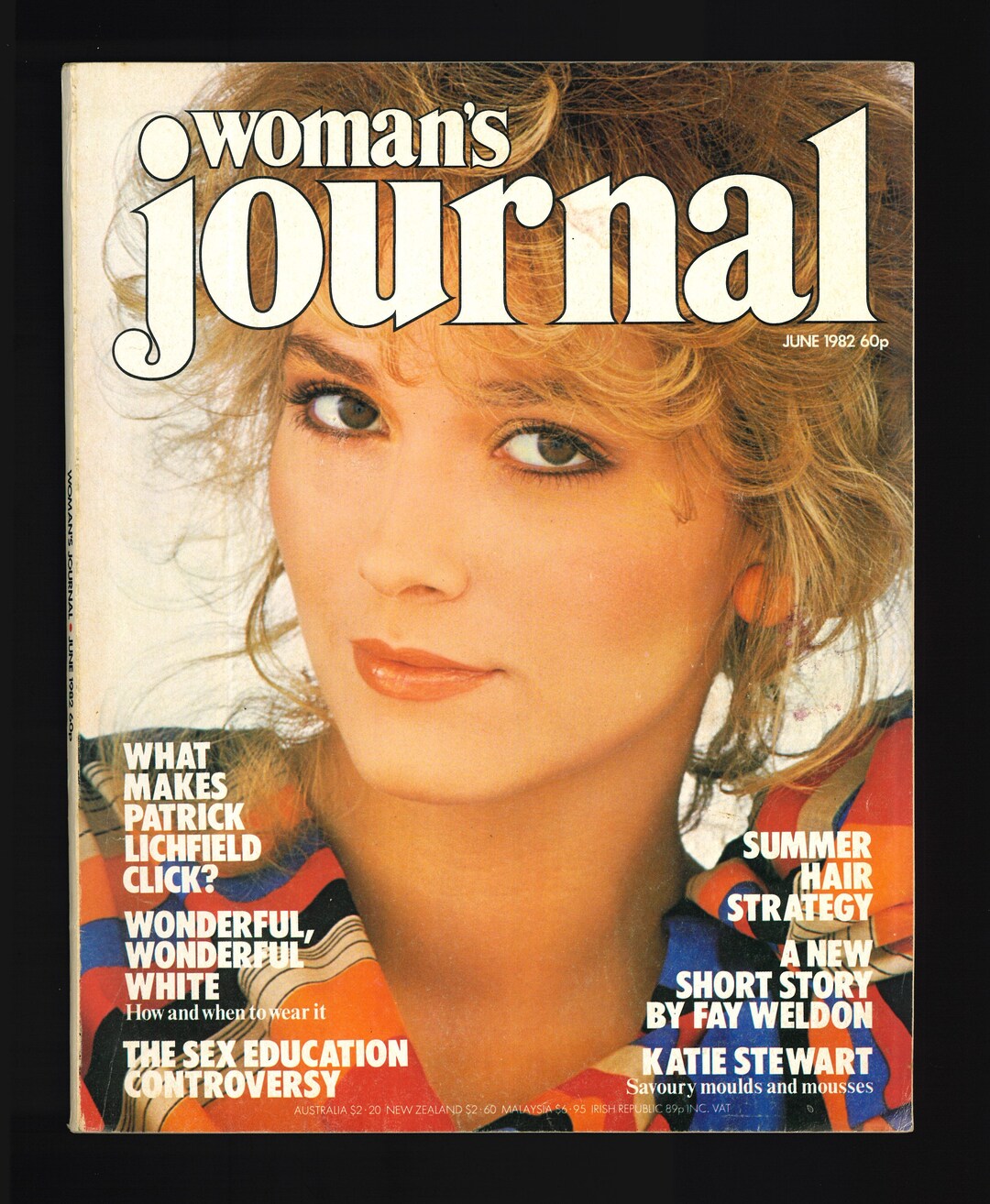 Woman's Journal June 1982 Original Vintage Magazine Cover: A New Story ...