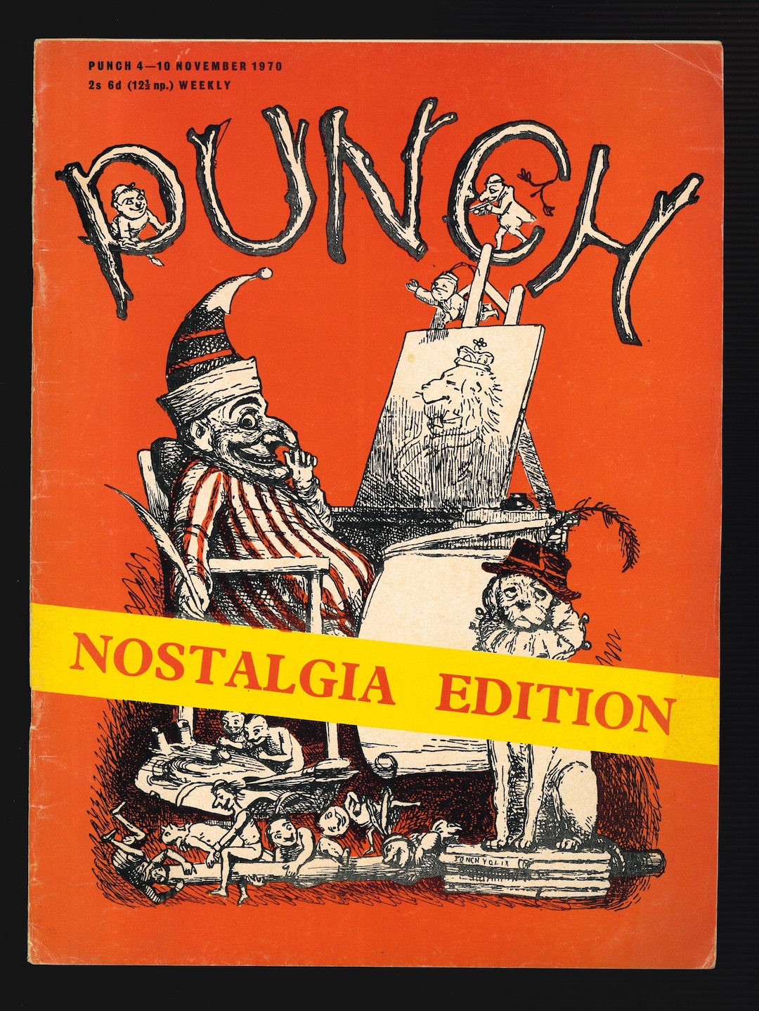 Punch Nov 1970 Bundle of 4 Copies Vintage Original Satire Magazine - Etsy