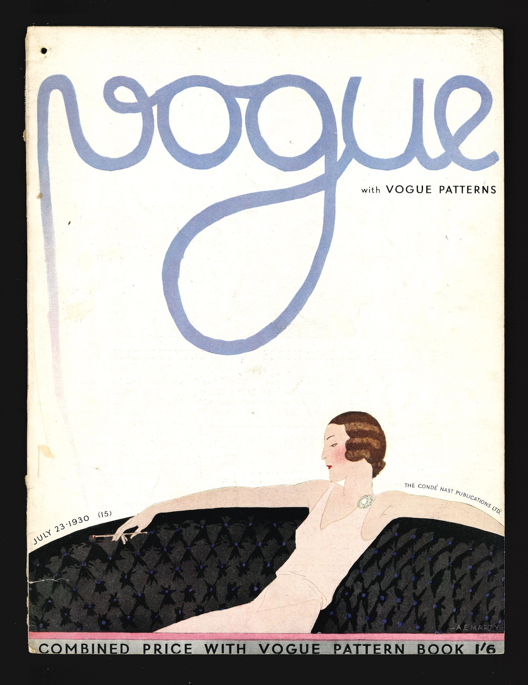 Vogue UK July 23 1930 Original Vintage Fashion Magazine - Etsy