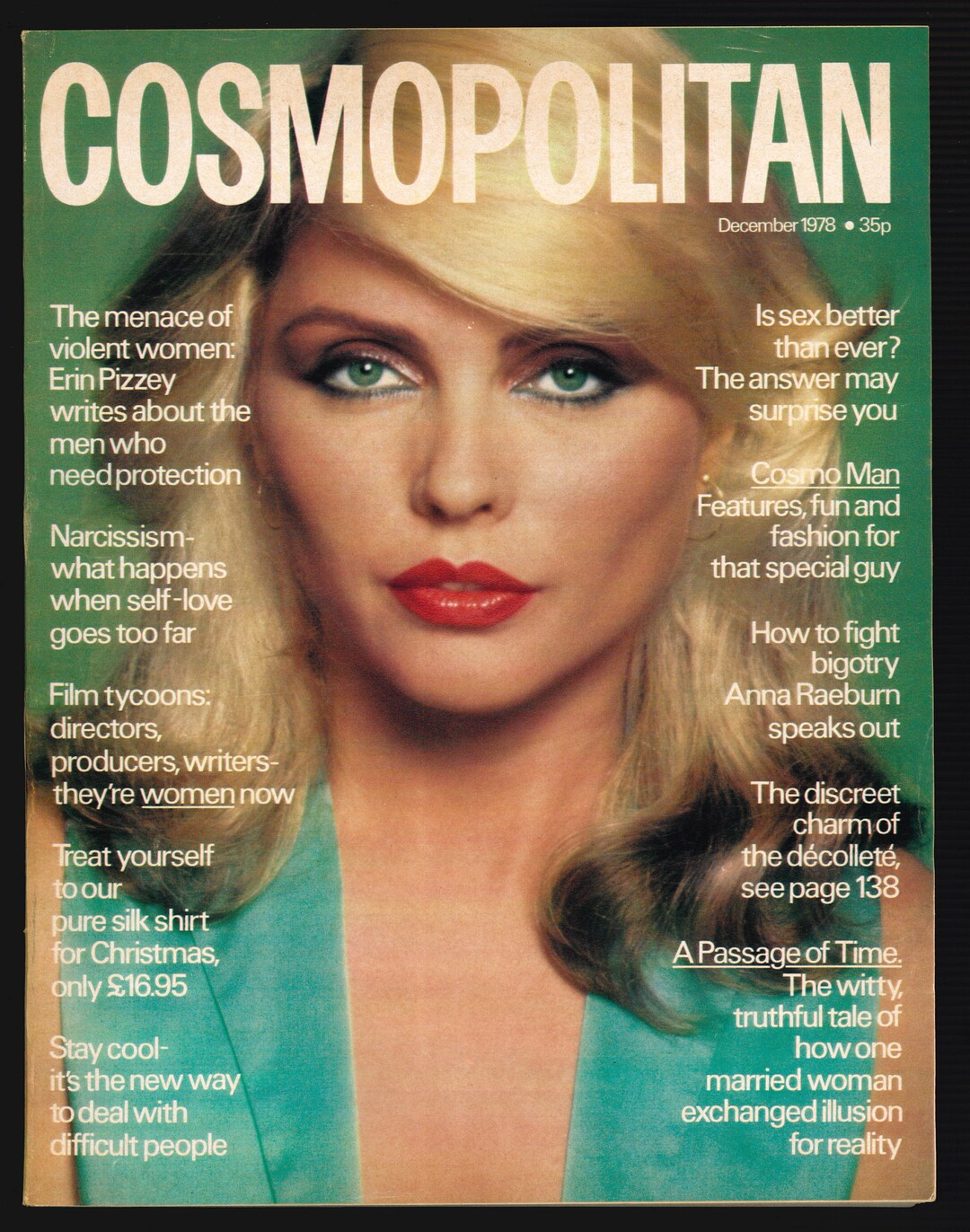 Cosmopolitan UK Dec 1978 British Original Vintage Fashion Magazine ...