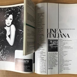 Linea Italiana Periodico Mensile Anno 9 No 40 1974 Arnoldo Mondadori ...