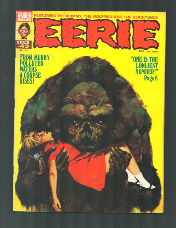 Eerie No 49 Jul 1973 Warren Horror Comic - Etsy