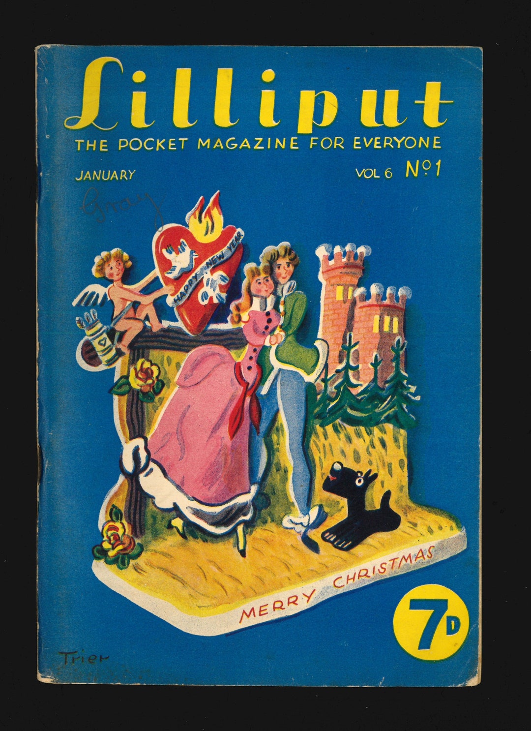 Lilliput 1940 Back Issues Vintage Original Humour Magazine - Etsy