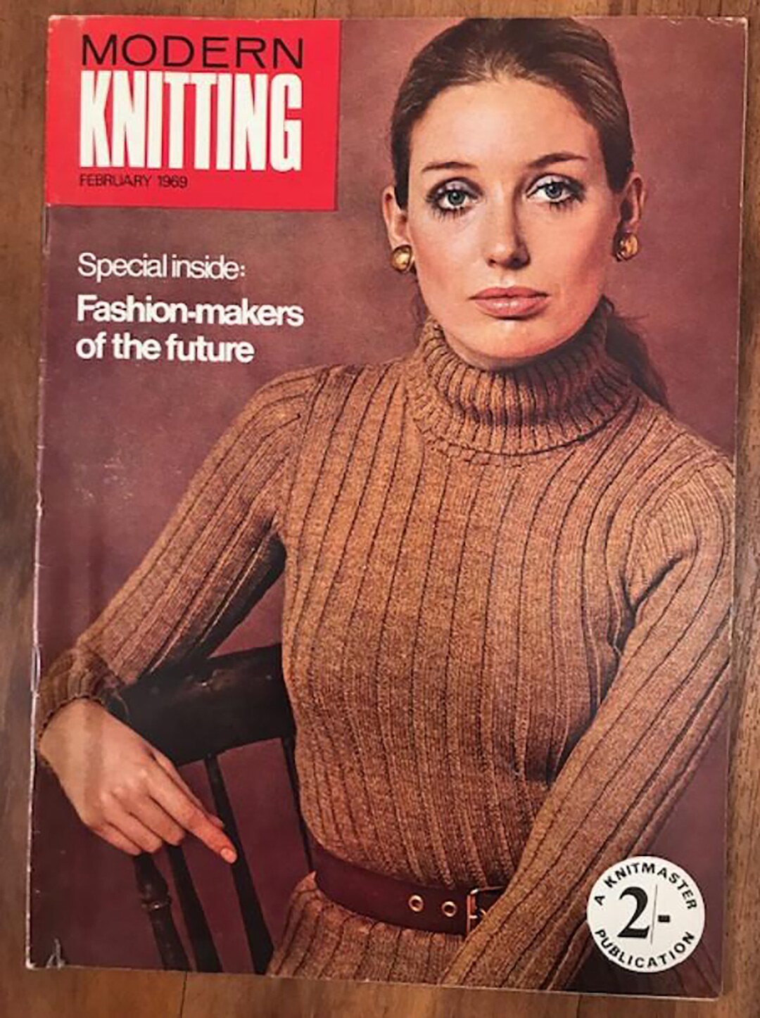 Modern Knitting Book Feb 1969 Original Vintage Fashion - Makers of the ...