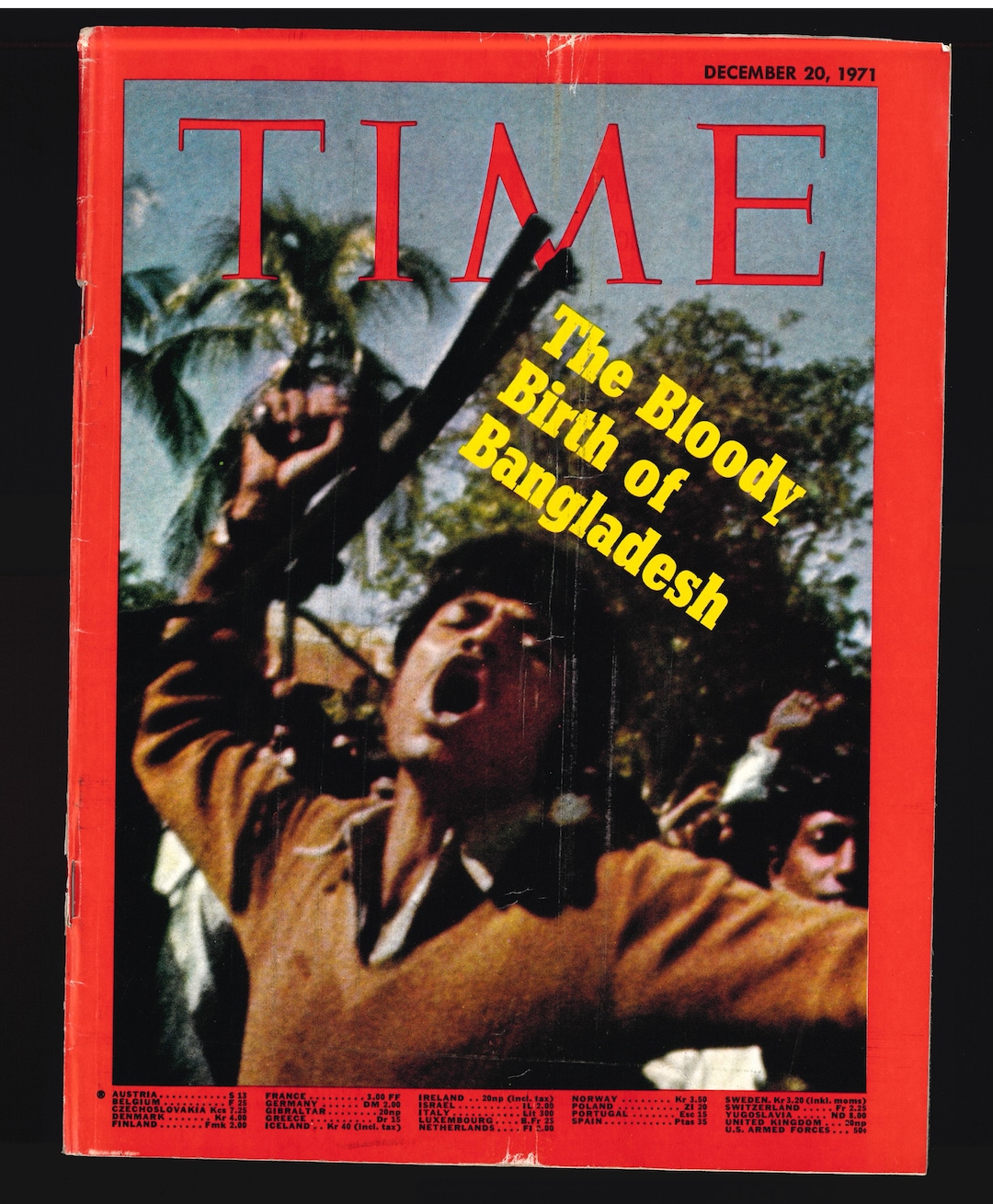 Time Magazine December 20 1971 the Bloody Birth of Bangladesh - Etsy