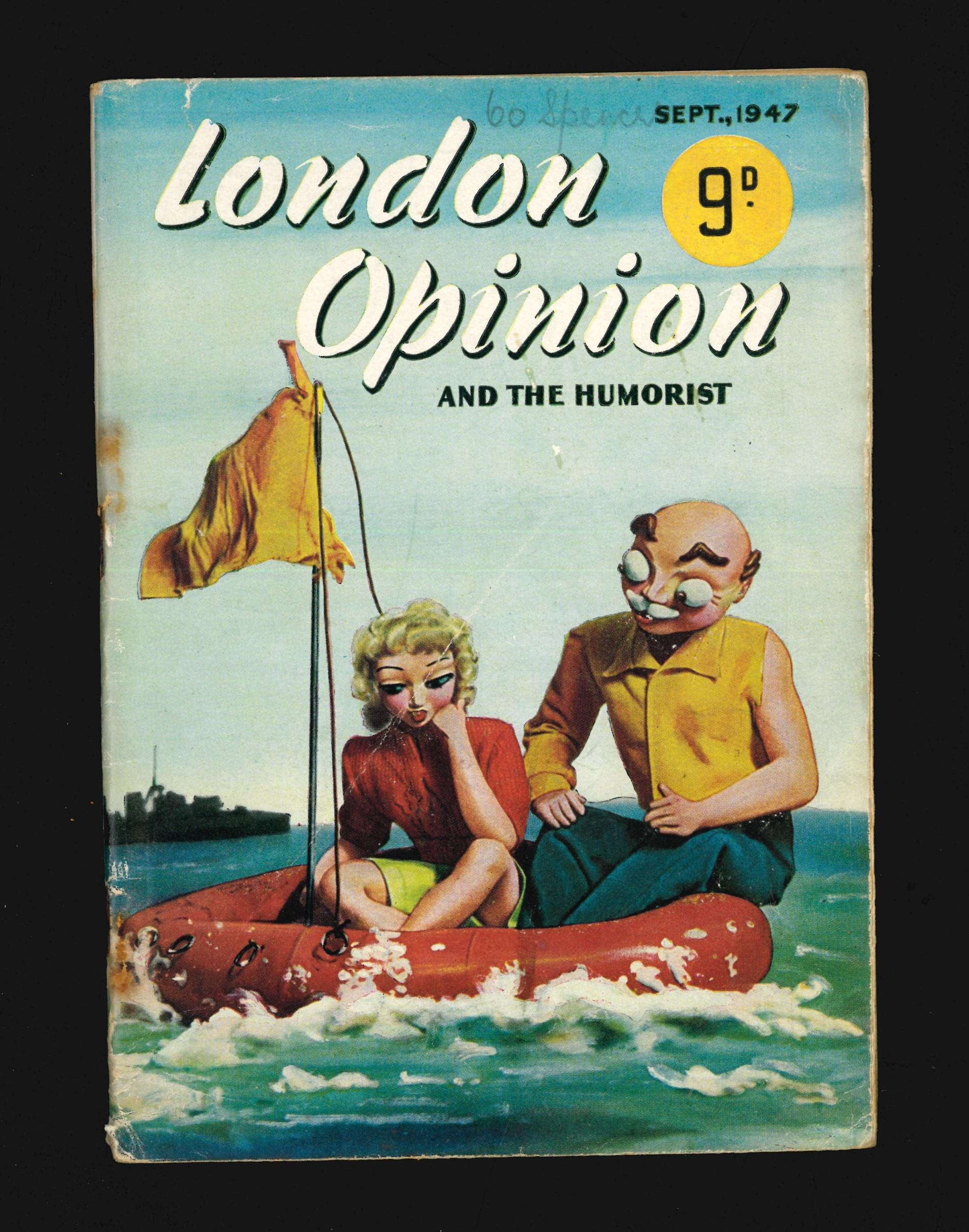 London Opinion and the Humorist Jan-oct 1947 Vintage Original Men ...