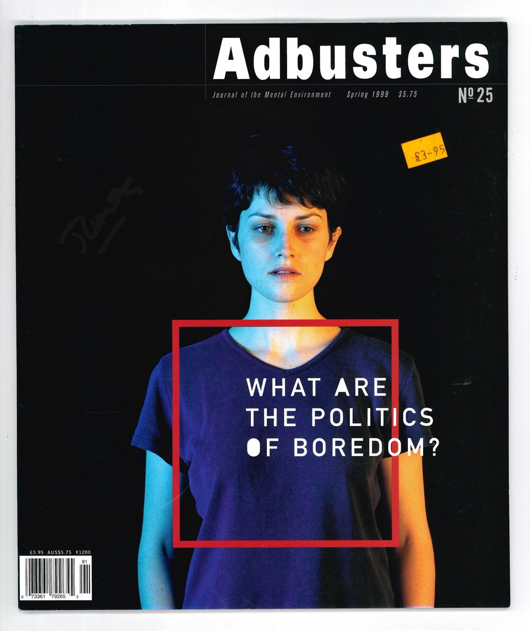 Adbusters No 25 Spring 1999 Original Vintage Magazine - Etsy