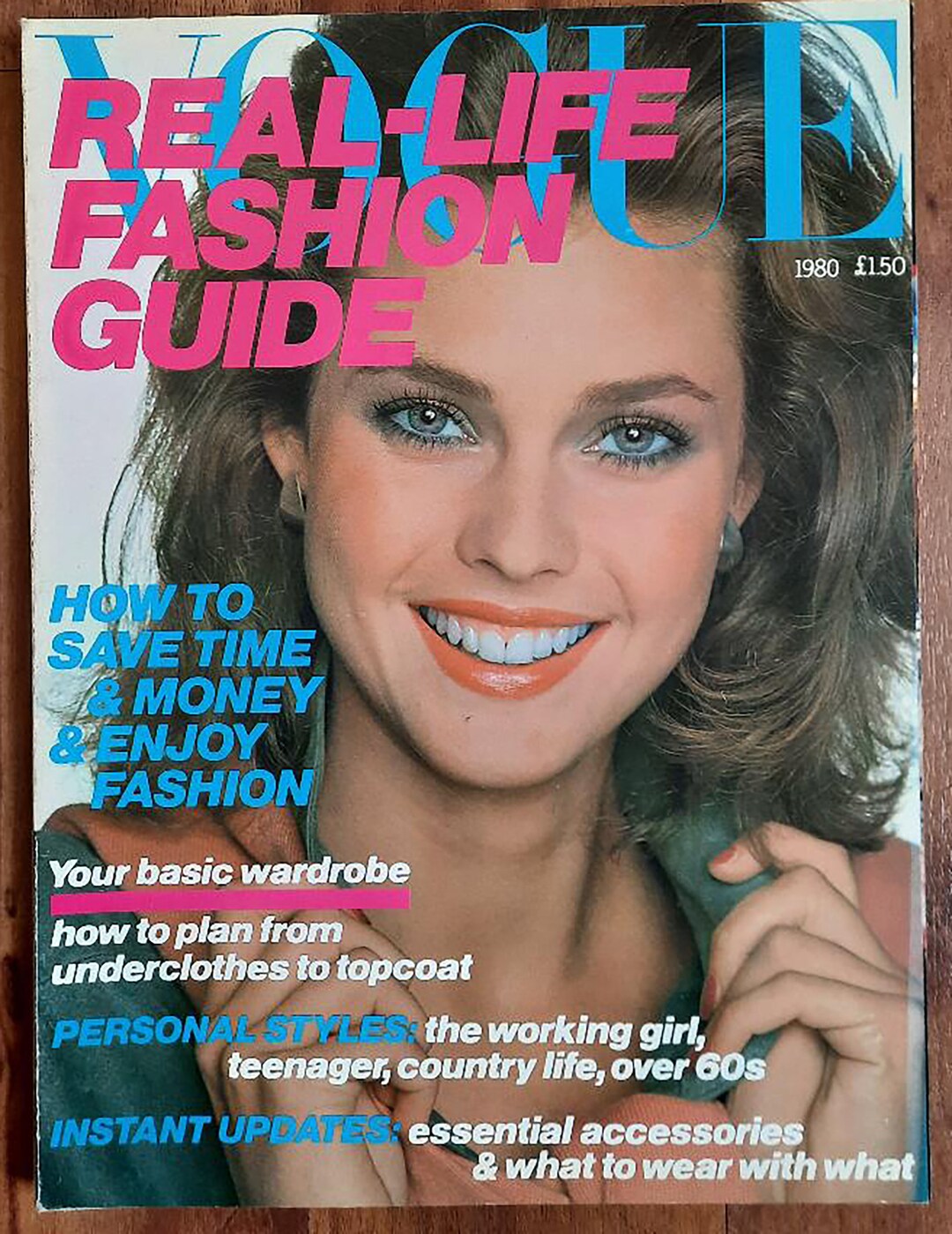Vogue Real-life Fashion Guide 1980 British Original Vintage Fashion ...