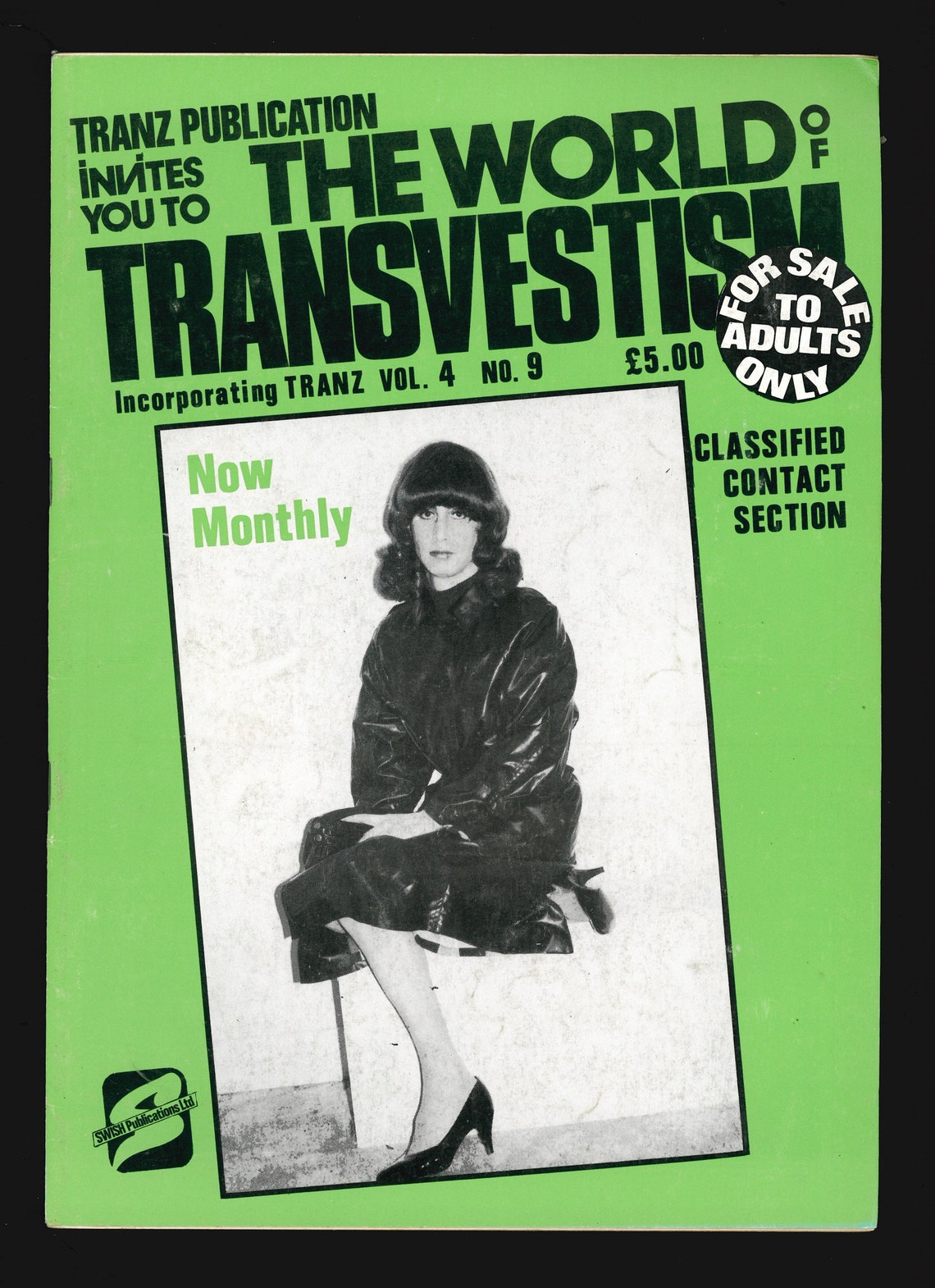The World of Transvestism Magazine Vol 4 No 9 - Etsy