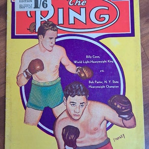 The Ring 1940 - 1946 Boxing Wrestling Fighting Original Vintage Rare ...