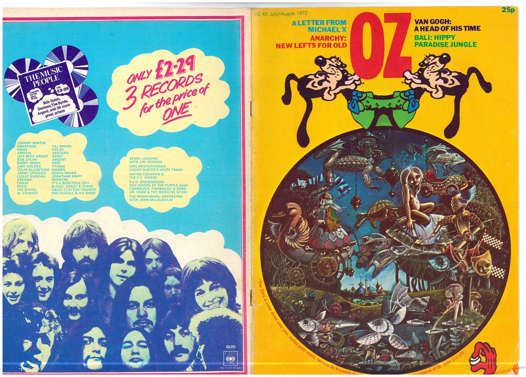 OZ No 43 July/ Aug 1972 Underground Press Counter Culture Bali: Hippy ...
