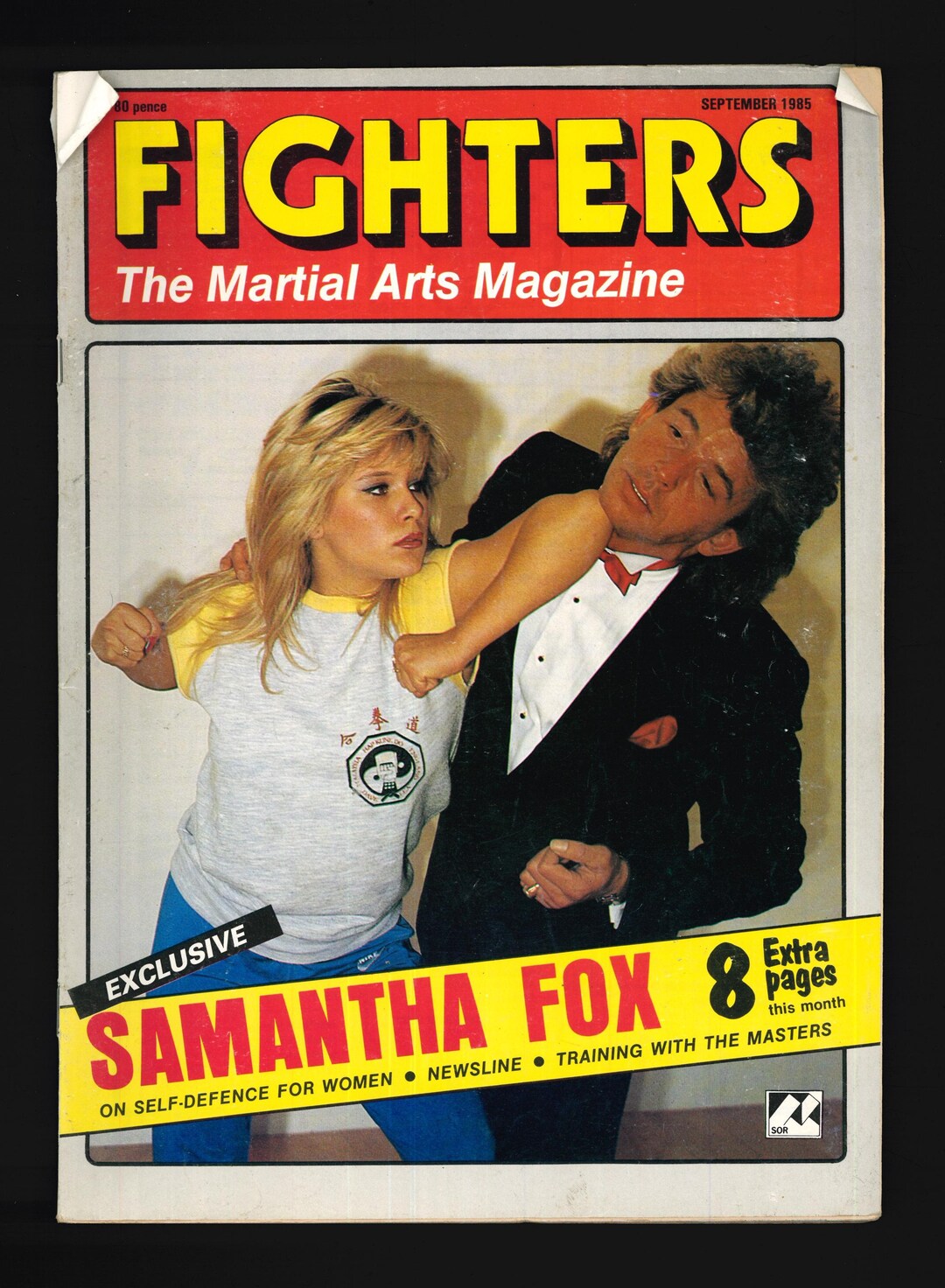Martial Arts Karate Collection Original Vintage Magazine Samantha Fox ...