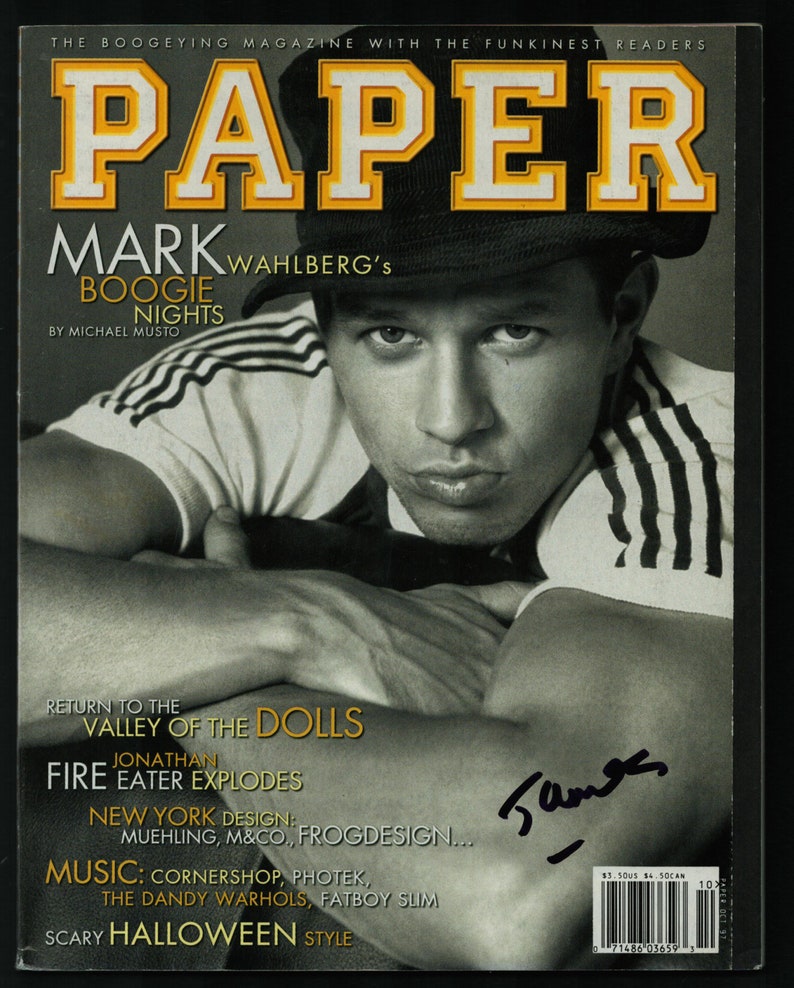 Paper Oct 1997 US American Original Vintage Fashion Magazine Mark ...
