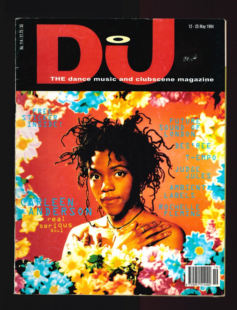 DJ Magazine April - Sept 1994 Dance Music and Clubs 30th - Etsy