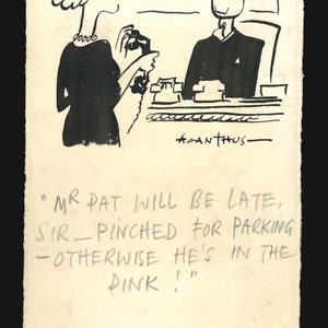 Acanthus Aka Frank Hoar City Lights Original Artwork X 10 PUNCH DAILY ...