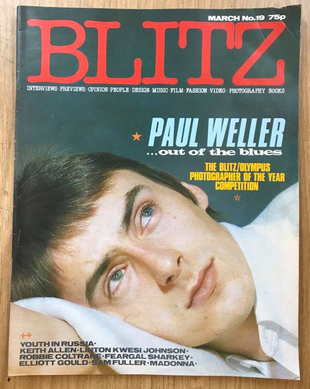 Blitz no 19 de marzo de 1984 Original Vintage Media Film Música y ...