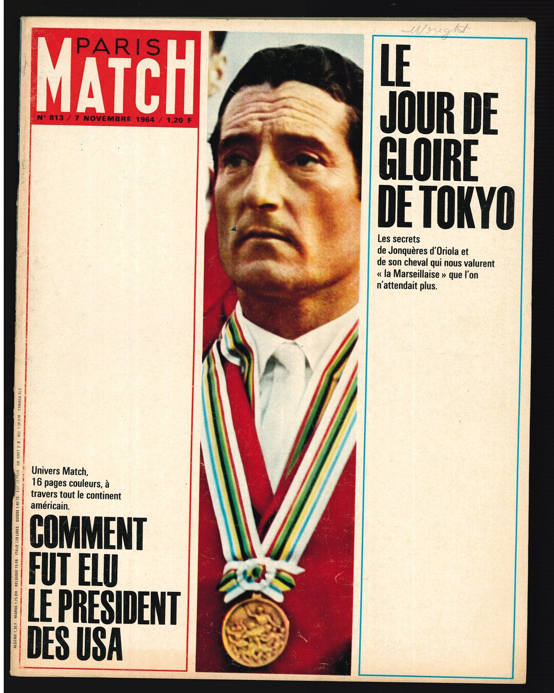 Paris Match Magazine Nov 1964 Vintage Original Magazine 60th - Etsy