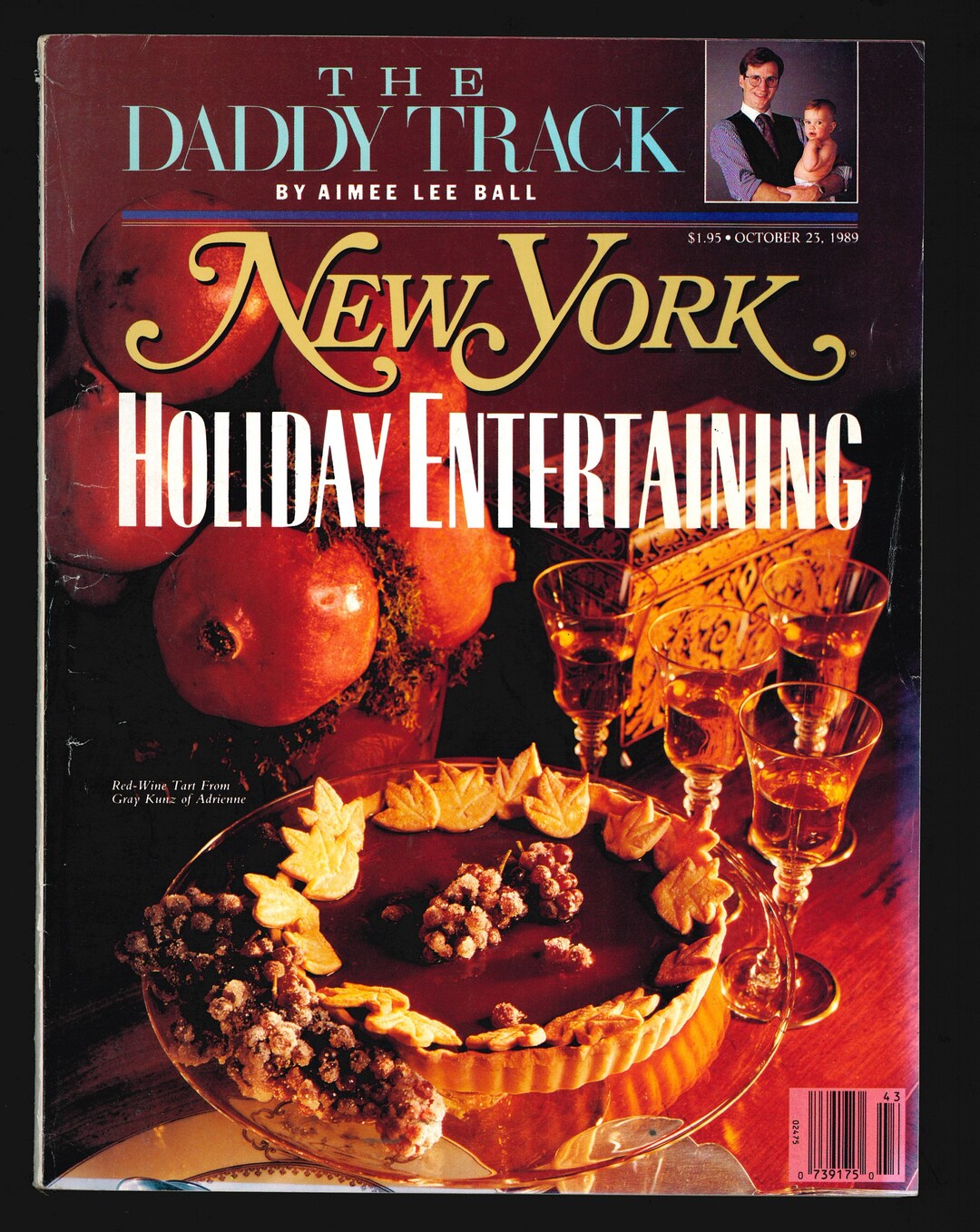 New York Full Magazine Oct 23 1989 Holiday Entertaining - Etsy