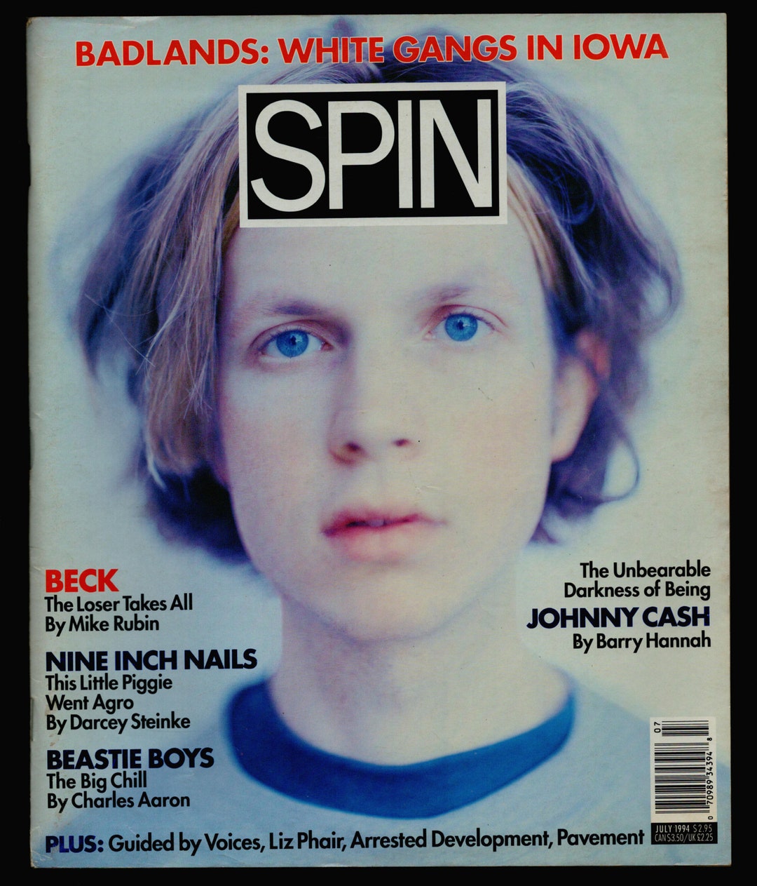 Spin US July 1994 Original Vintage Music Magazine Beck Johnny Cash ...