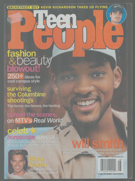 Teen People Aug 1999 US Original Celebrity Entertainment - Etsy