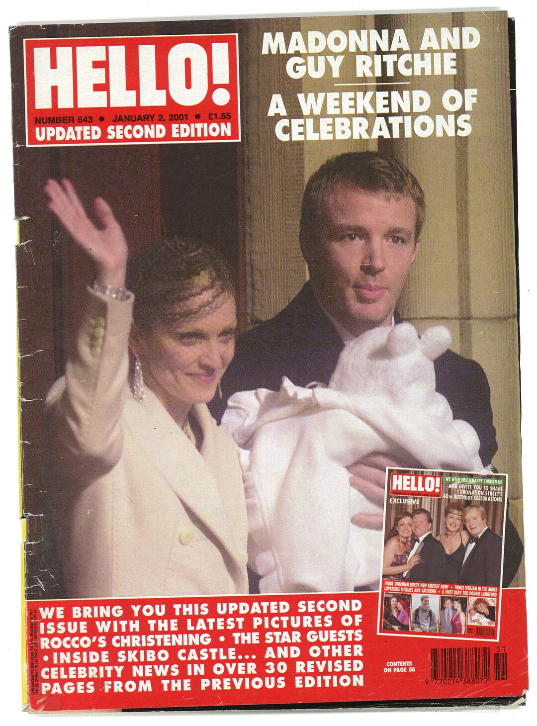 Hello Magazine 2000's Lot X 2 Copies Original Weekly Celebrity News ...