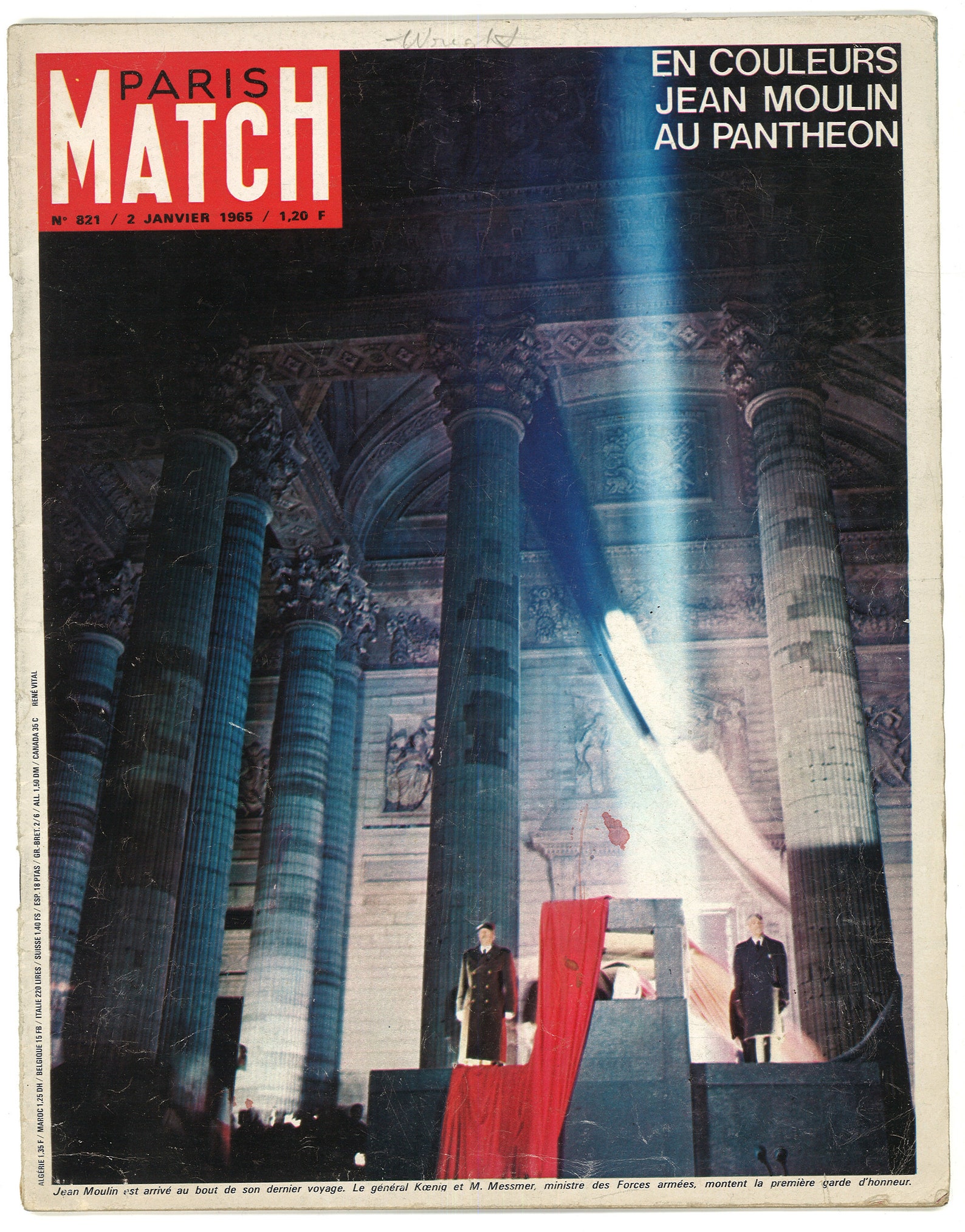 Paris Match No 821 Jan 2 1965 Original Vintage Foreign French - Etsy