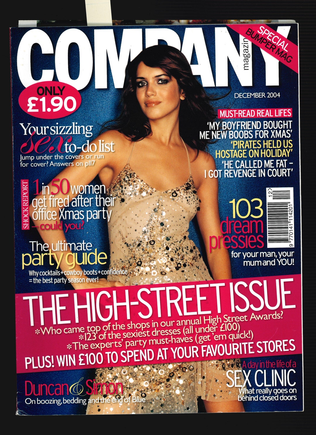 Company Dec 2004 British Original Vintage Fashion Magazine - Etsy