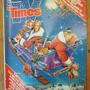 TV Times Dec 21 1985-jan 3 1986 Double Programmes Issue Christmas and ...