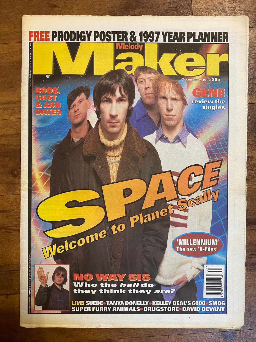 Melody Maker Dec 7 1996 Original British Pop Newspaper - Etsy