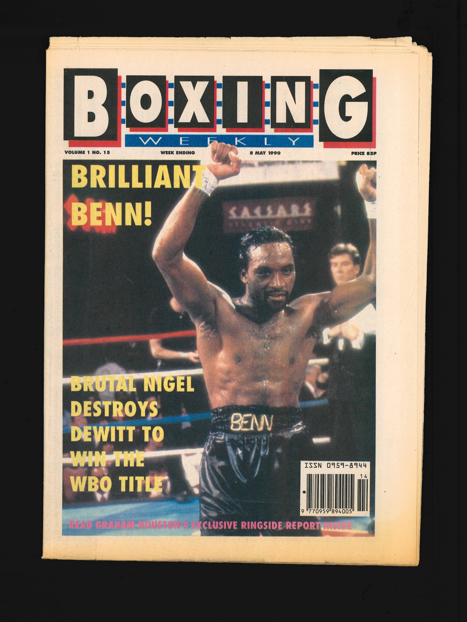 Boxing Weekly April May June 1990 Vintage Original Magazine - Etsy