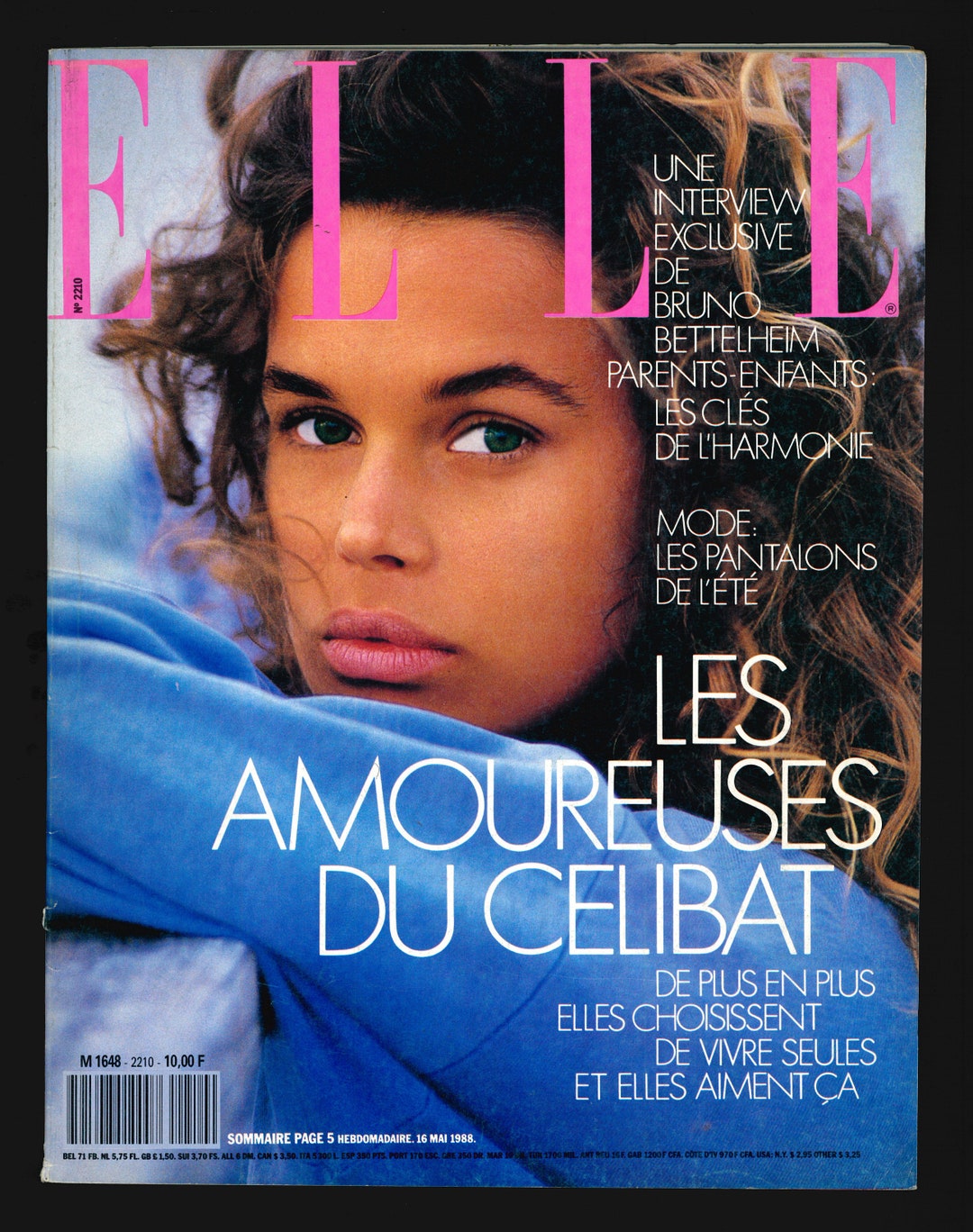 Elle May 16 1988 French Edition Vintage Magazine - Etsy