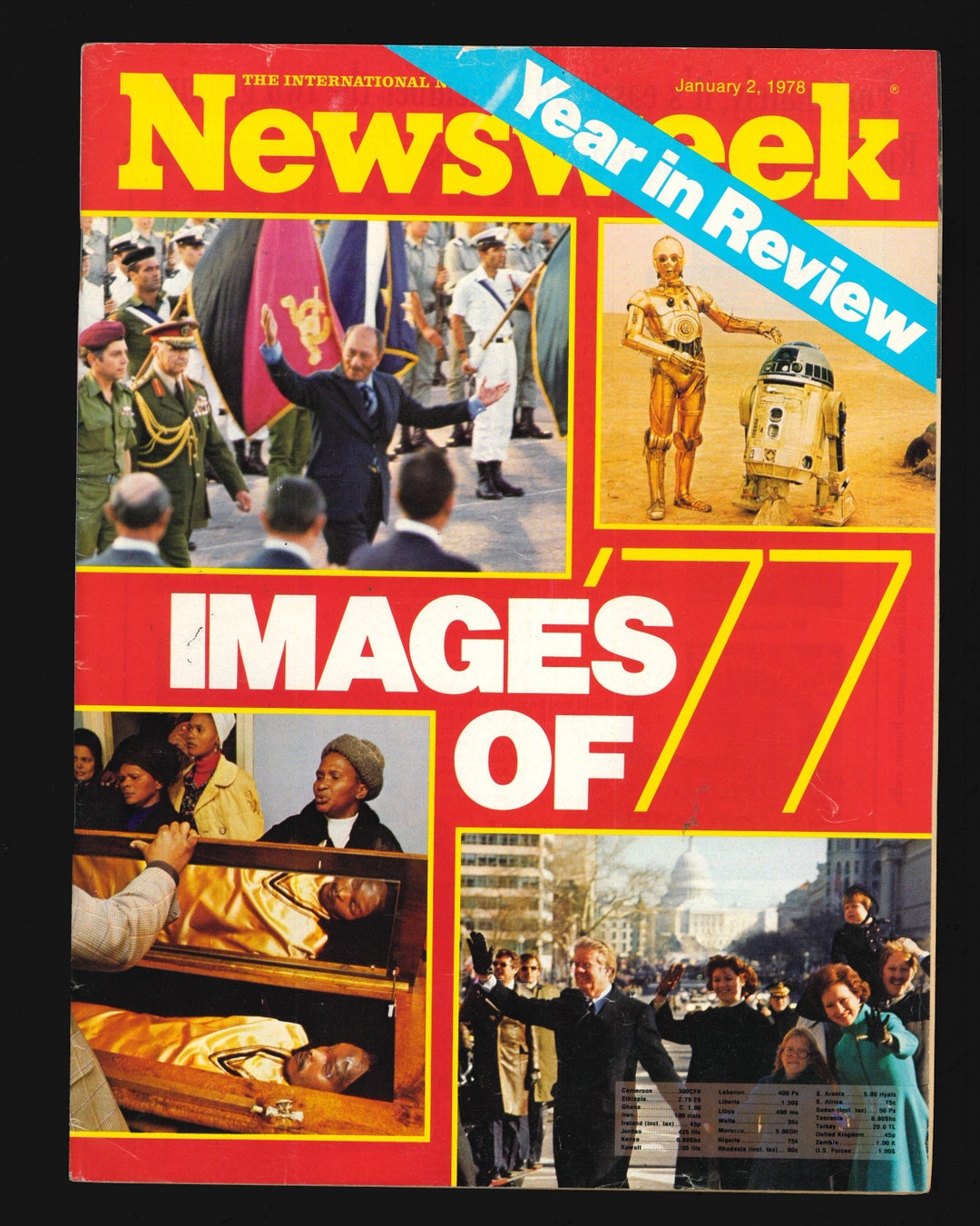 Newsweek Magazine Jan 2 1978 - Etsy