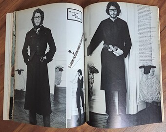 Harpers & Queen Dec 1970 UK British Original Vintage Fashion Magazine ...